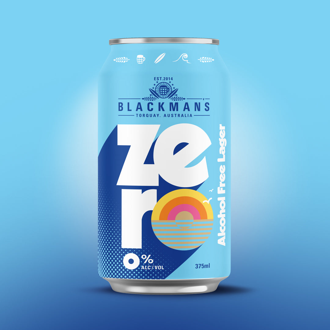 ZERO ALCOHOL FREE LAGER – Blackman's Brewery